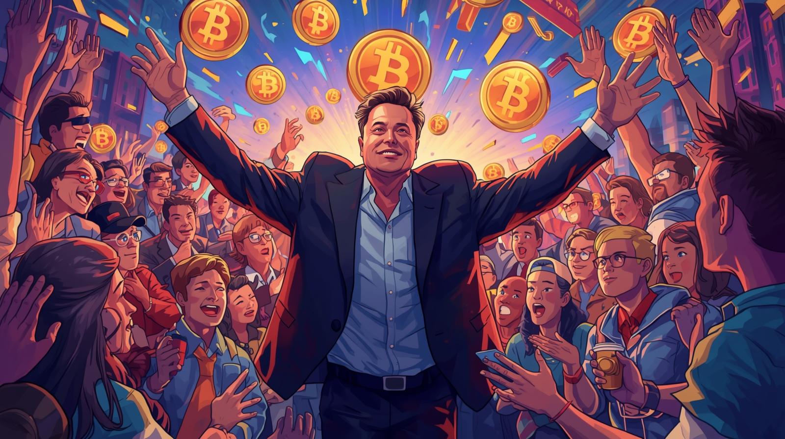 Bitcoiners turn bullish as Elon Musk hints at double-digit economic growth | Grafa